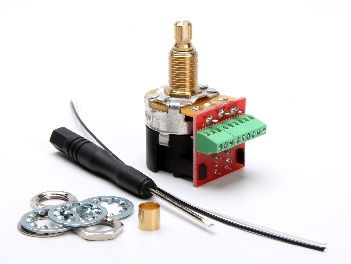 CTS 500k Audio/Log Push-Pull Pot, Solder-Free – ToneShapers
