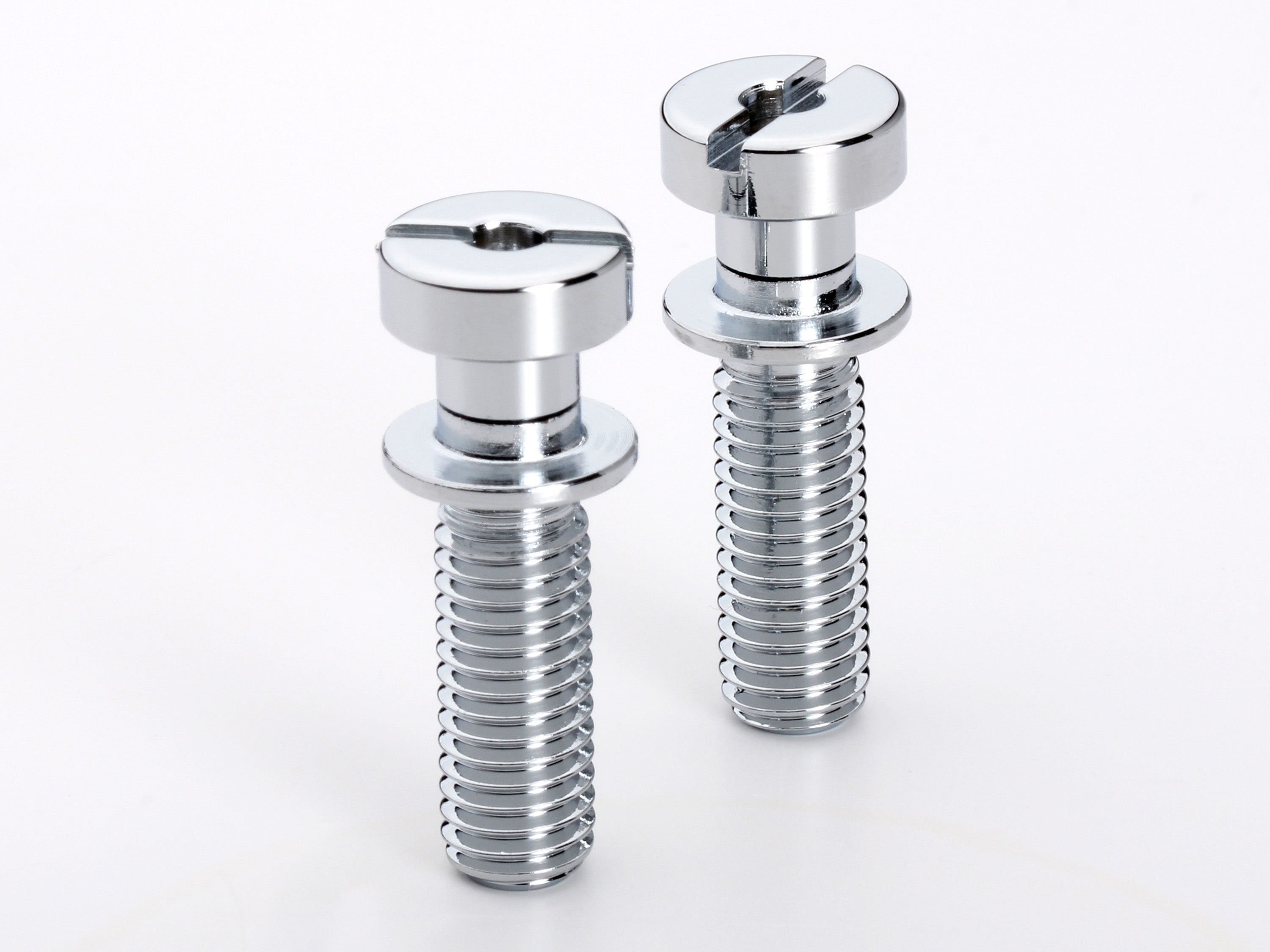 Locking Tailpiece Studs, Standard Head, M8, Steel, Chrome – ToneShapers