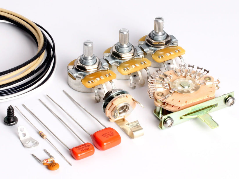 ToneShaper Wiring Kit, Stratocaster, Auto-Split (HSS2) – ToneShapers